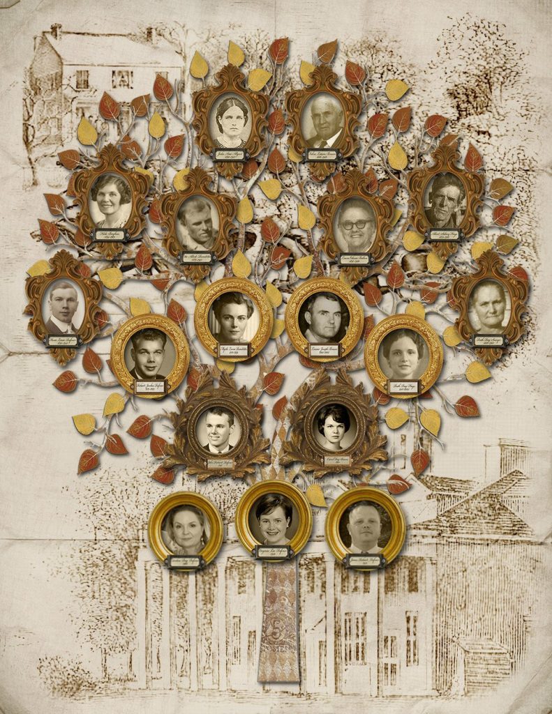 10 Family tree style ideas – Hand-Painted Family Tree Art